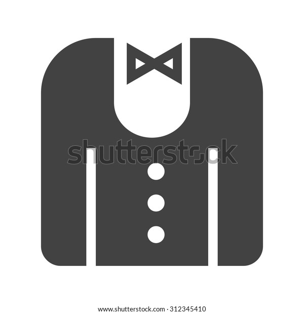 Groom Wedding Suit Icon Vector Image Stock Vector (Royalty Free ...