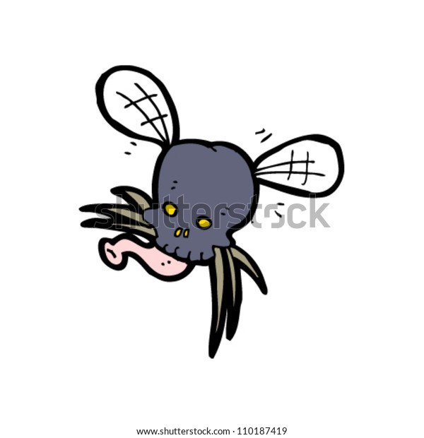 Gross Halloween Skull Bug Stock Vector (Royalty Free) 110187419 ...