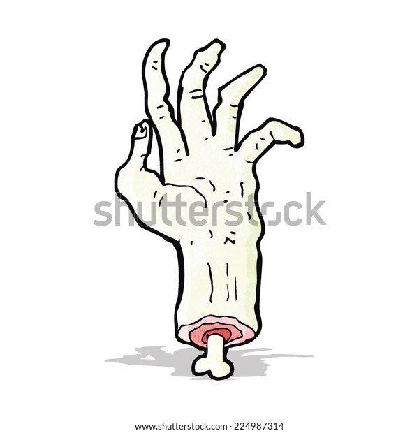 Gross Severed Hand Cartoon Stock Vector (Royalty Free) 224987314 ...