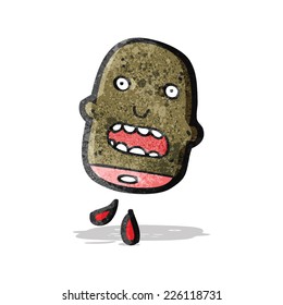 Horror Severed Head Cartoon Stock Vector (Royalty Free) 118516291