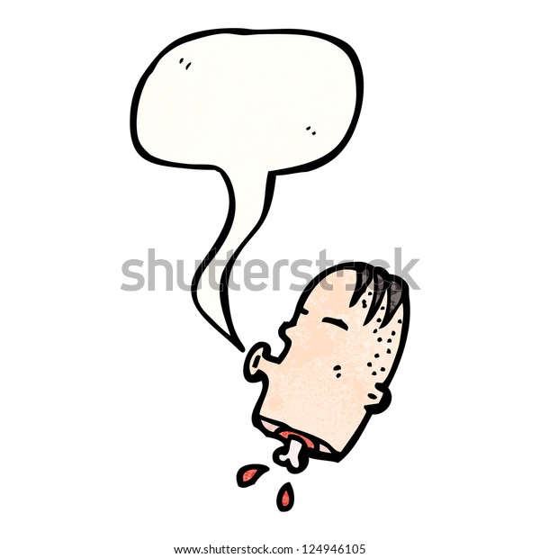 Gross Severed Head Cartoon Stock Vector (Royalty Free) 124946105 ...