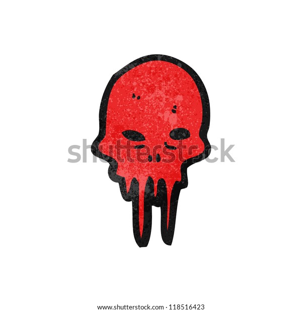 Gross Skull Cartoon Stock Vector (Royalty Free) 118516423 | Shutterstock