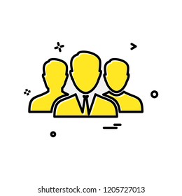Group Avatar Icon Design Vector Stock Vector (Royalty Free) 1205727013 ...