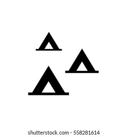 Group Camping Camping Icon Stock Vector (Royalty Free) 558281614 ...