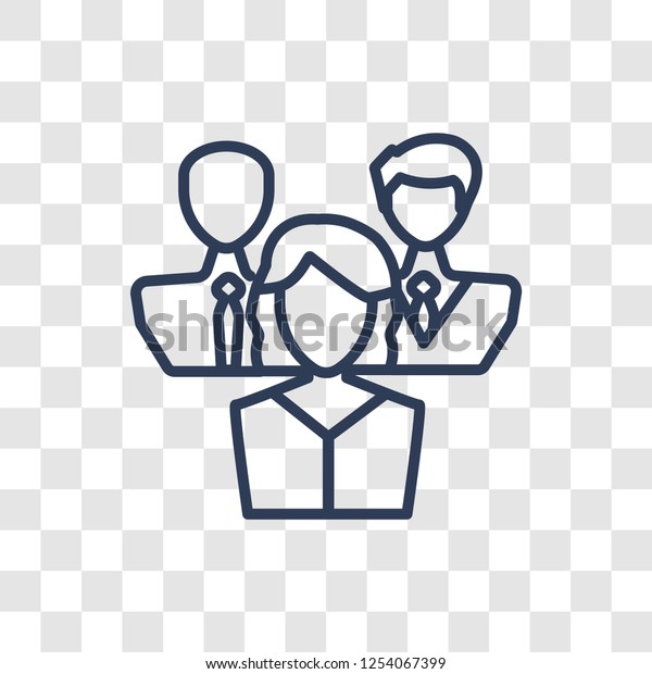 Group Icon Trendy Linear Group Logo Stock Vector (Royalty Free ...