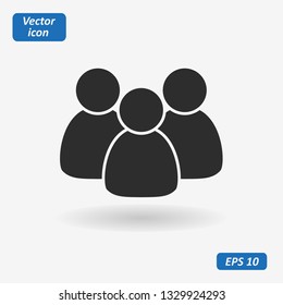 Group Likeminded People Vector Icon Society: vetor stock (livre de ...
