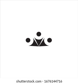 Group Logo Design Inspiration Team Stock Vector (Royalty Free ...