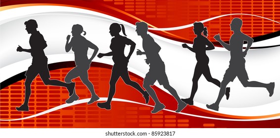 191,125 Abstract running background Images, Stock Photos & Vectors ...