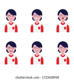 Group People Avatars Collection Stock Vector (Royalty Free) 1723428958 ...