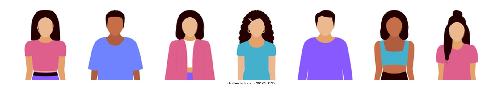 Group People Gathering Together Vector Illustration Stock Vector ...