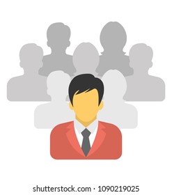 Group People Representing Team Users Stock Vector (Royalty Free ...