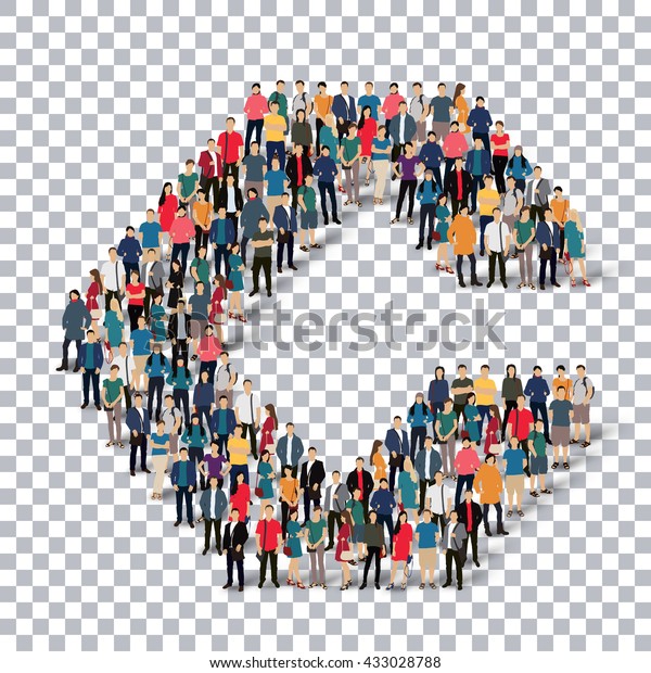 Group People Shape Letter C Vector: เวกเตอร์สต็อก (ปลอดค่าลิขสิทธิ์ ...