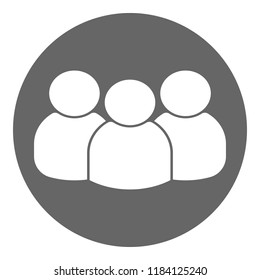 Group People Social Button Vector Icon Stock Vector (Royalty Free ...
