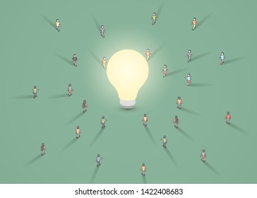 2,394 Connected community lightbulb Images, Stock Photos & Vectors ...