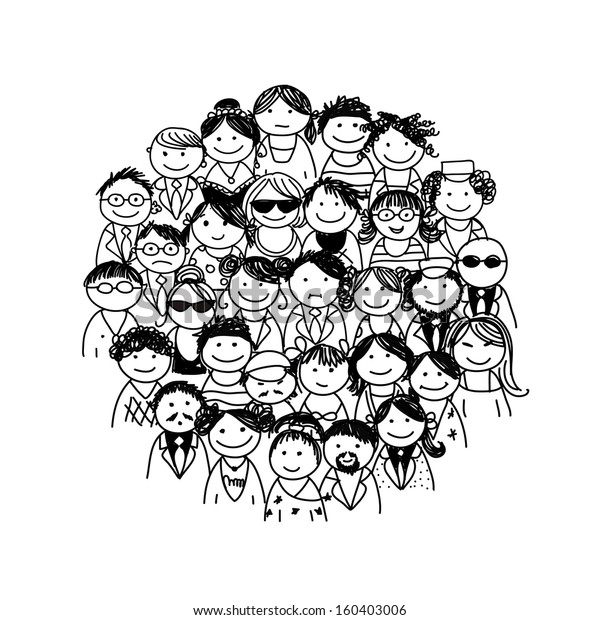 38.994 imagens de Doodle groups people Imagens, fotos stock e vetores ...