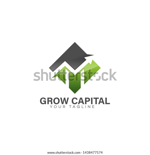Grow Finance Logo Design Vector Stock Vector (Royalty Free) 1438477574 ...