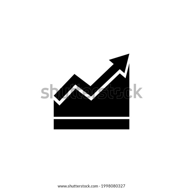 Growing Bar Graph Growth Diagram Chart 库存矢量图（免版税）1998080327 | Shutterstock