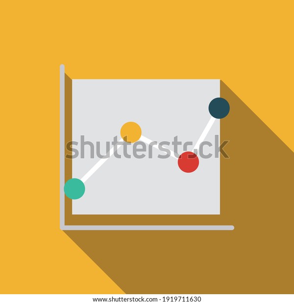 Growing Graph Simple Icon Growing Graph Stock Vector (Royalty Free ...