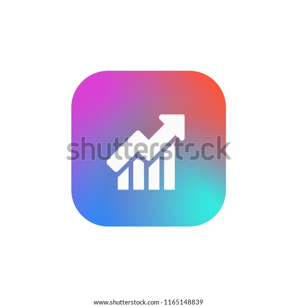 Growth App Icon Stock Vector (Royalty Free) 1165148839 | Shutterstock