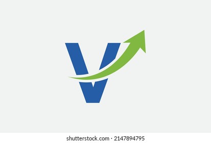 1,310 V growth logo Images, Stock Photos & Vectors | Shutterstock
