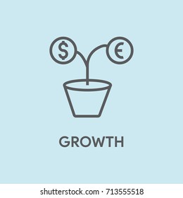 Growth Concept Stock Vector (Royalty Free) 713555518 | Shutterstock