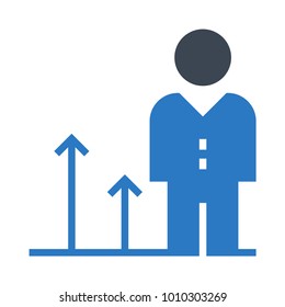Growth User Employee Stock Vector (Royalty Free) 1010303269 | Shutterstock
