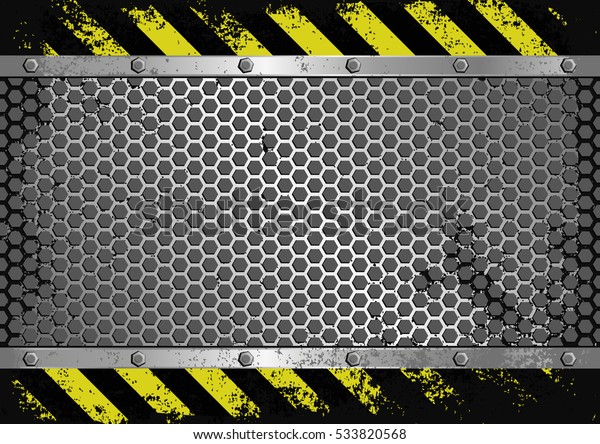 Grunge Background Danger Sign Stock Vector (Royalty Free) 533820568 ...