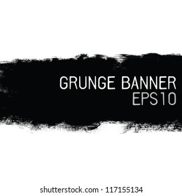Grunge Banner Stock Vector (Royalty Free) 117155134 | Shutterstock
