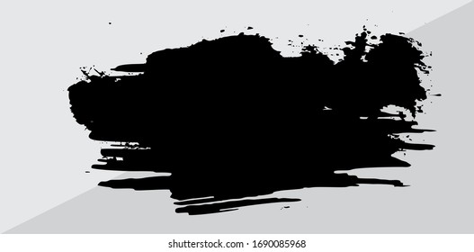 Grunge Brush Lines Vector Banner Stock Vector (Royalty Free) 1690085968 ...