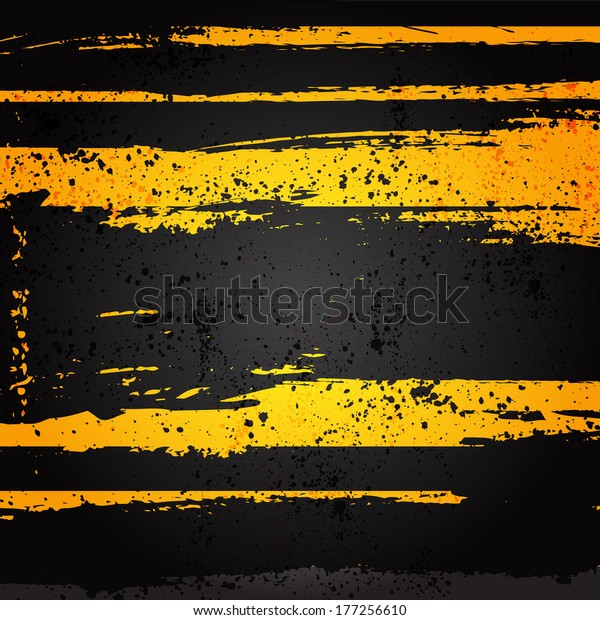 Grunge Danger Abstract Background Stock Vector (Royalty Free) 177256610