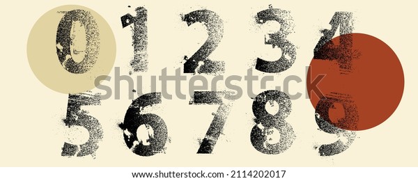 192,682 Grunge Numbers Images, Stock Photos & Vectors | Shutterstock