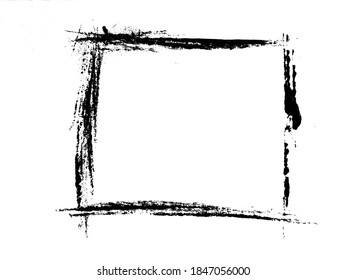 Grunge Distressed Frame Border Background Stock Vector (Royalty Free ...