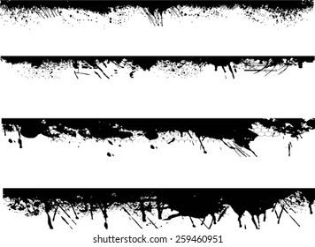 Hand Drawn Edges Pattern Background Vector Stock Vector (Royalty Free ...