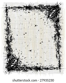 Grunge Eyes Background Stock Vector (Royalty Free) 27935230 | Shutterstock