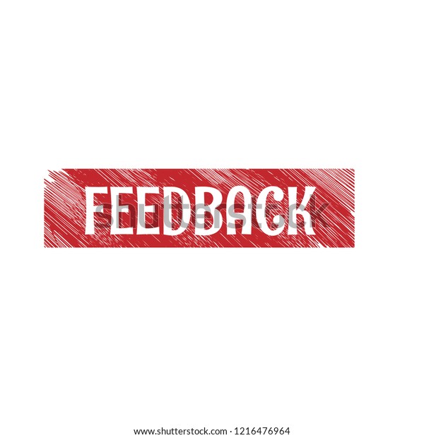Grunge Feedback Rubber Stamp Emblem Label Stock Vector (Royalty Free ...