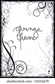 Grunge Frame Shapes Grouped By Color Stock Vector (Royalty Free ...