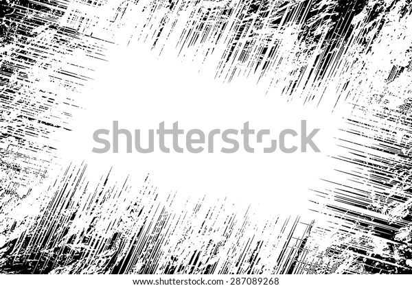 Grunge Frame Textures Overlay Line Effect Stock Vector (Royalty Free ...