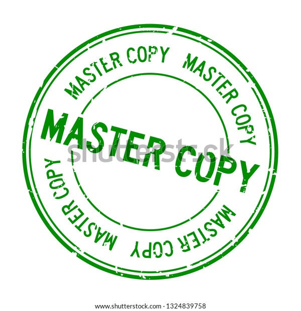 Grunge Green Master Copy Word Round: เวกเตอร์สต็อก (ปลอดค่าลิขสิทธิ์ ...