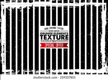 Grunge Lines Texture Abstract Stock Vector Stock Vector (Royalty Free ...