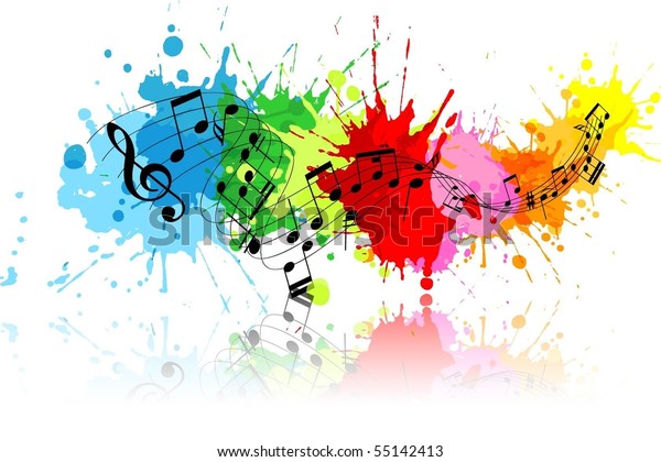 5,805 Paint Splattered Music Images, Stock Photos & Vectors | Shutterstock