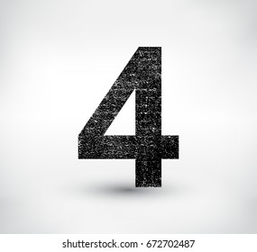 1,083 Distressed Number Drawing Images, Stock Photos & Vectors ...