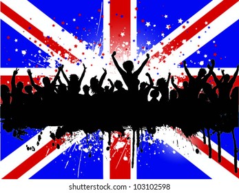 2,003 Union jack crowd Images, Stock Photos & Vectors | Shutterstock