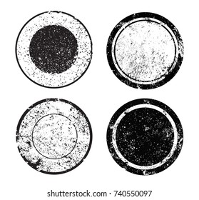 Blank Postal Stamps Setillustration Vector Stock Vector (Royalty Free ...