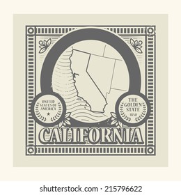 16,463 California stamp Images, Stock Photos & Vectors | Shutterstock