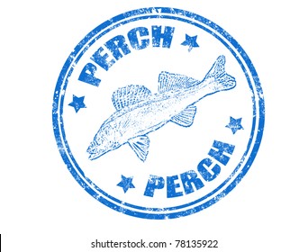 Grunge Rubber Stamp Trout Fish Word Stock Vector (Royalty Free ...