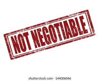 756 Not negotiable Images, Stock Photos & Vectors | Shutterstock