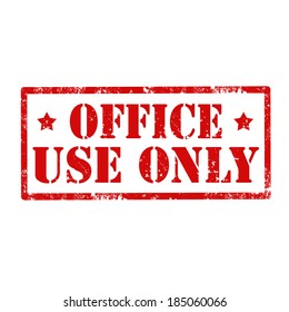 Grunge Rubber Stamp Text Officeuse Onlyvector Stock Vector (Royalty ...