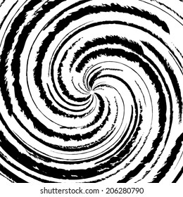 Grunge Spiral Background Vector Illustration Stock Vector (Royalty Free ...