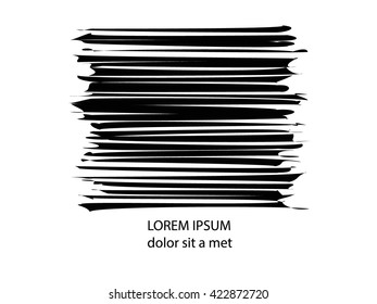 Grunge Stripe Vector Illustration Stock Vector (Royalty Free) 422872720 ...