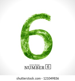 9,238 Painted Number 6 Images, Stock Photos & Vectors | Shutterstock